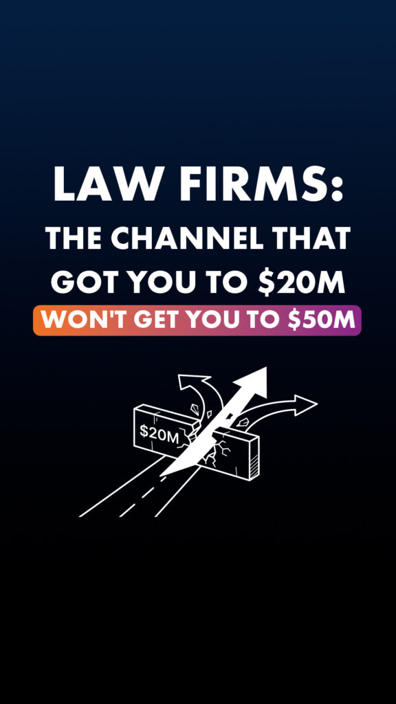 The Structural Ceiling Most Law Firms Hit at $20M — And How Top Firms ...